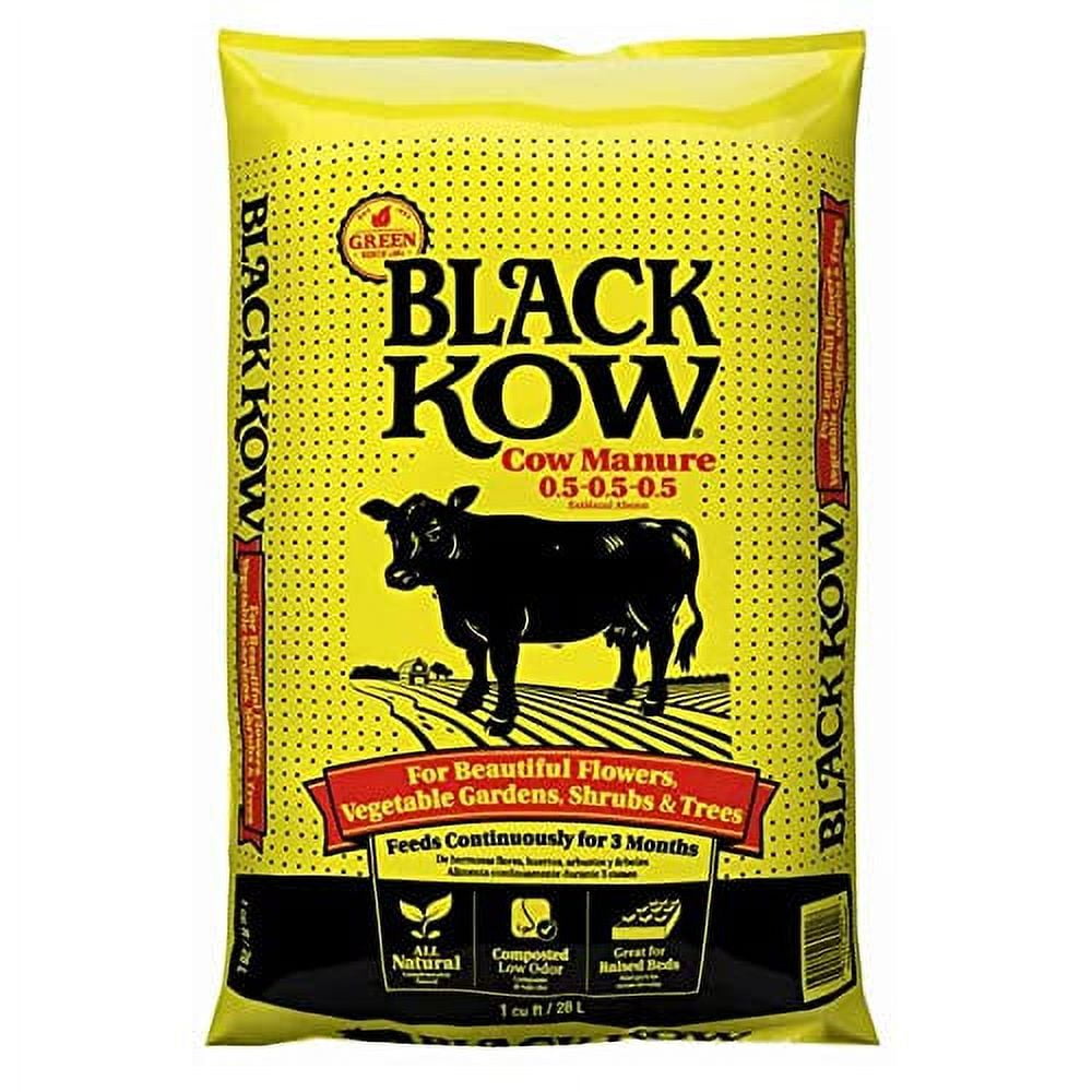 Black Kow Nitrogen Phosphate Composted Cow Manure and Fertilizer for ...