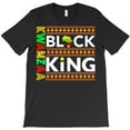 Black Kwanzaa King Africa American Men Bruh Man Dad Son Bro Long Sleeve ...
