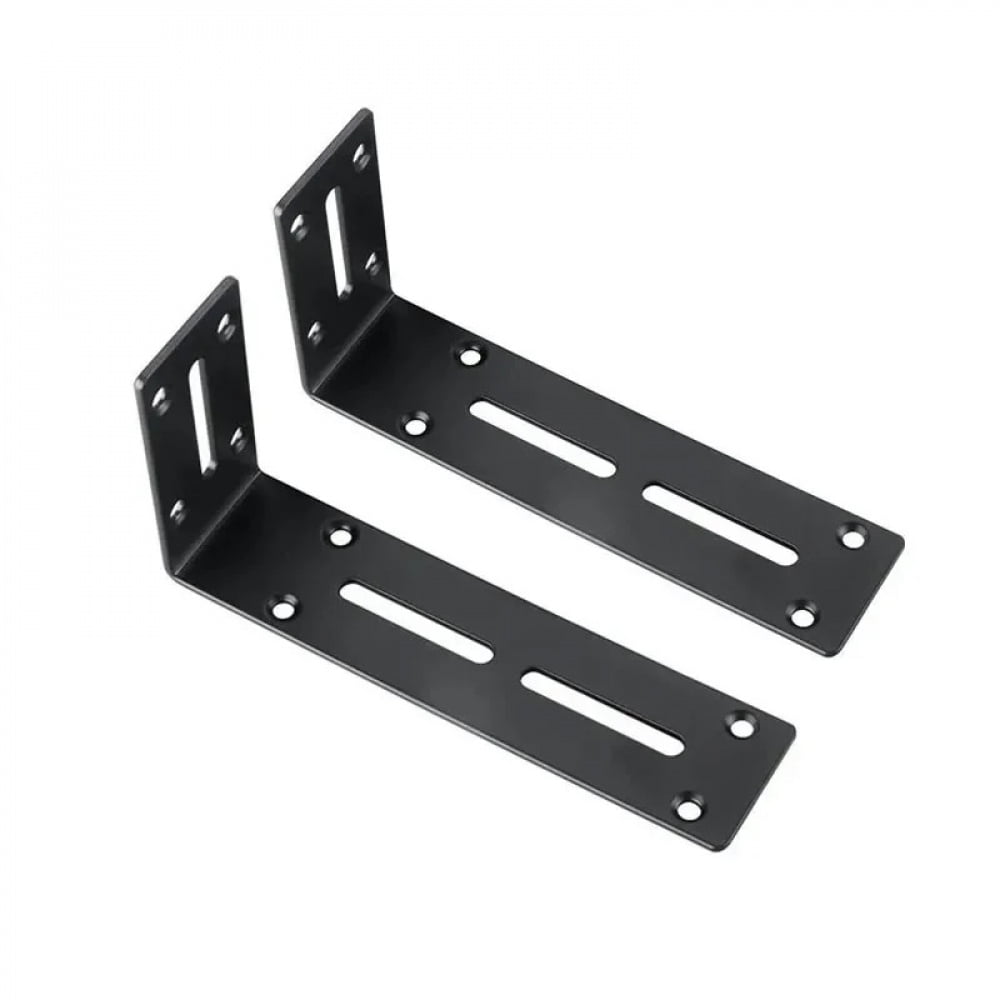 Black L Angle Code Heavy duty bracket 90 degree right angle, metal ...