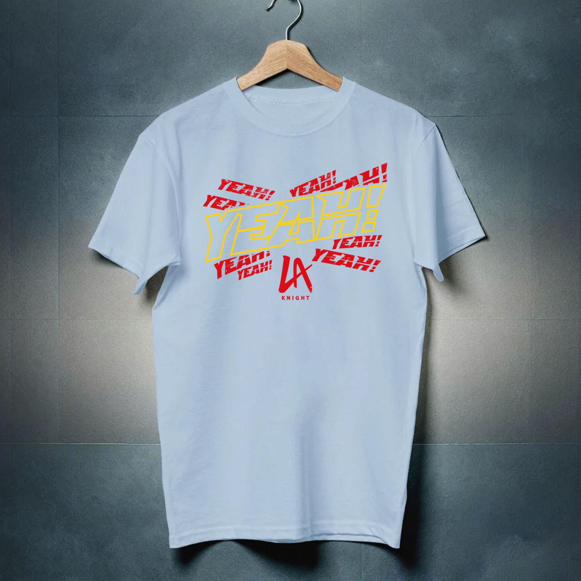 Black LA Knight YEAH! T-Shirt-TH36880 - Walmart.com