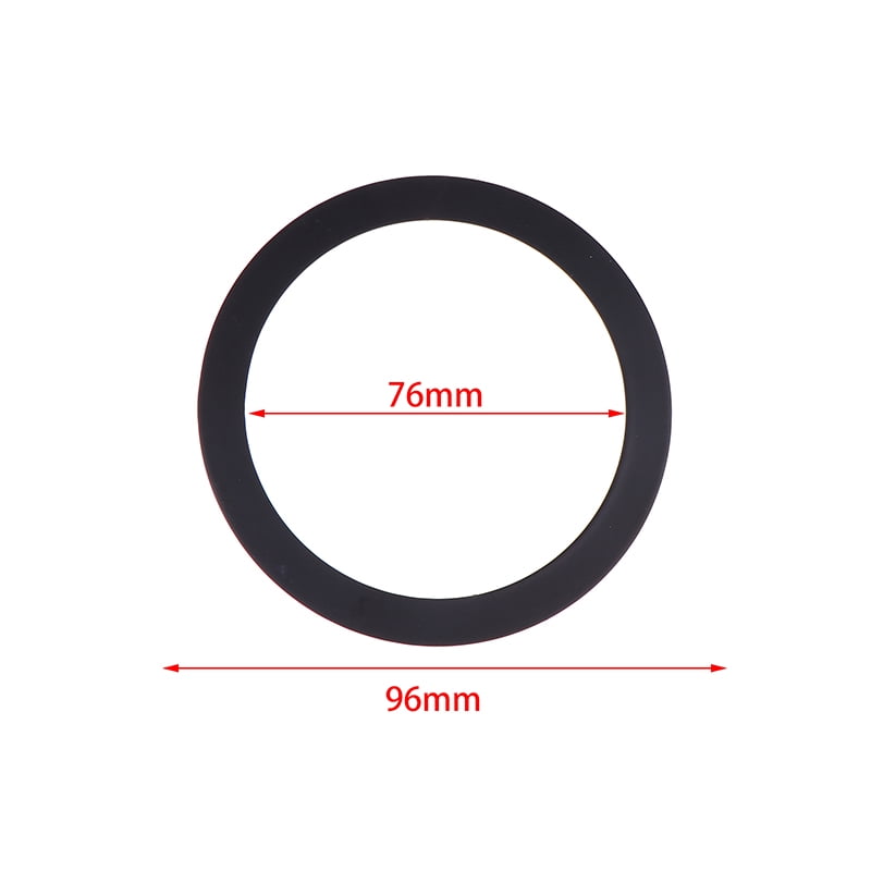 Black LED Spotlight Downlight O Rings Lampshade Ring Adapter Concealed ...