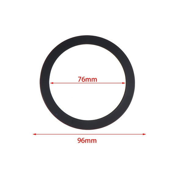 Black LED Spotlight Downlight O Rings Lampshade Ring Adapter Concealed ...