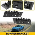 Black LH Right Grip Front Bumper Support Bracket Kit for for Ford ...