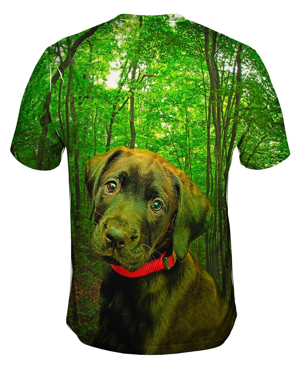 Black Lab Forest Mens T-Shirt All Over Print - Walmart.com
