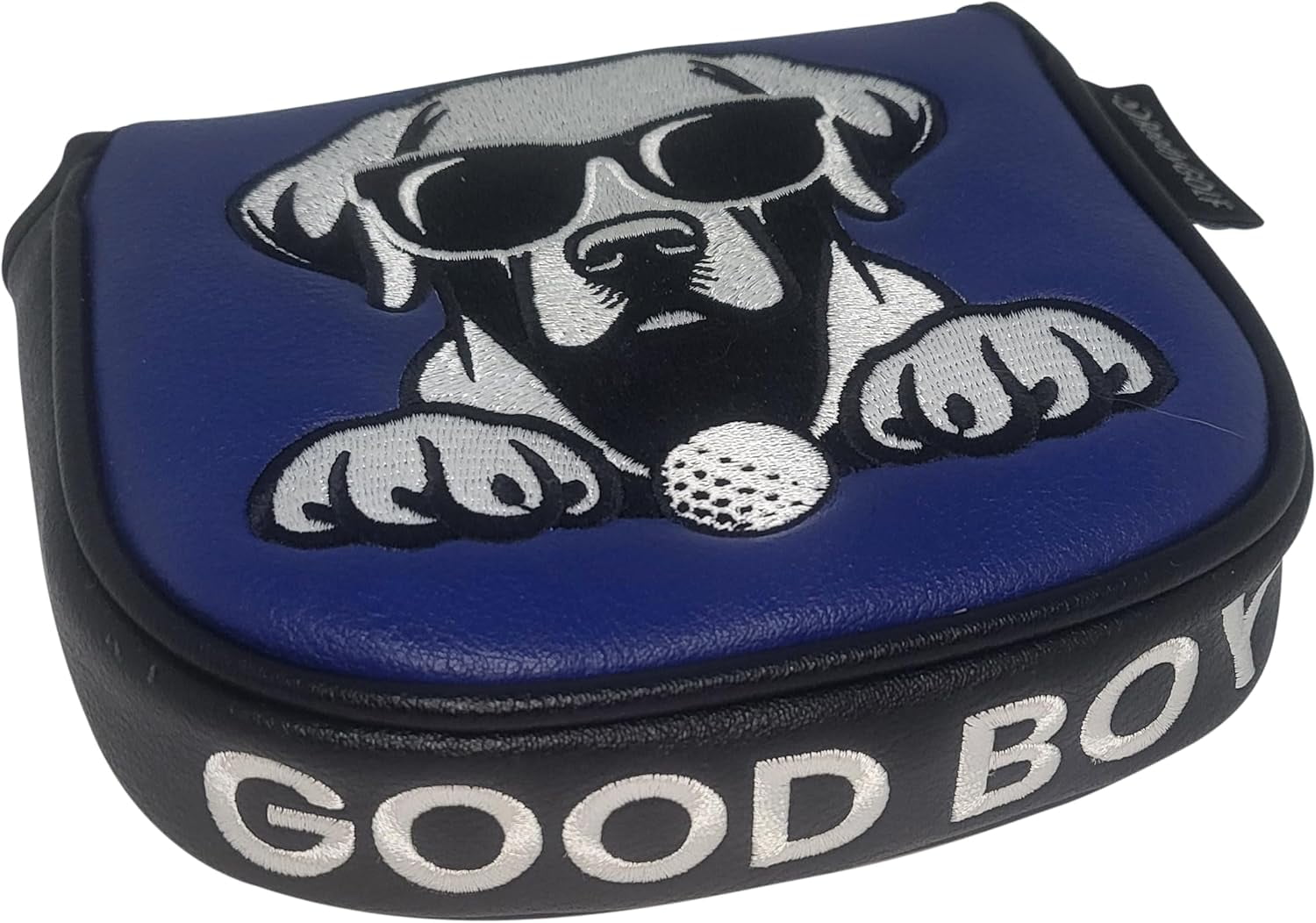 Black Lab (Good Boy) Embroidered Center Shaft DF3 Putter Cover by ...