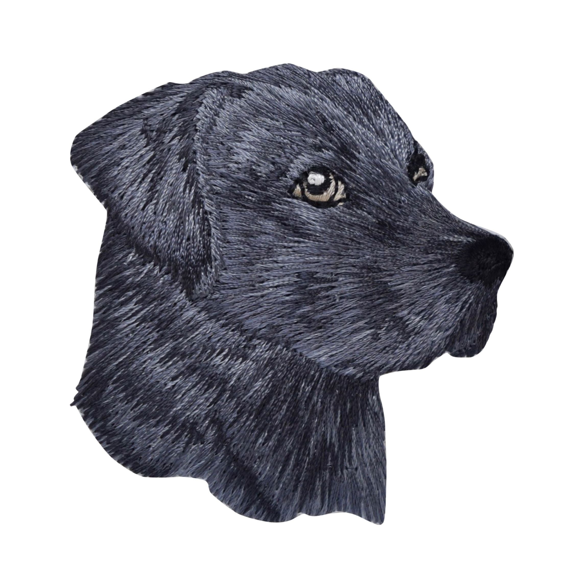 Black Lab - Head - Dog - Pets - Labrador Retriever - Iron on ...