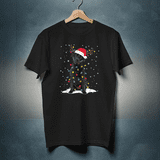 Black Lab Labrador Christmas Tree Light Pajama Dog Xmas Gift Shirt ...