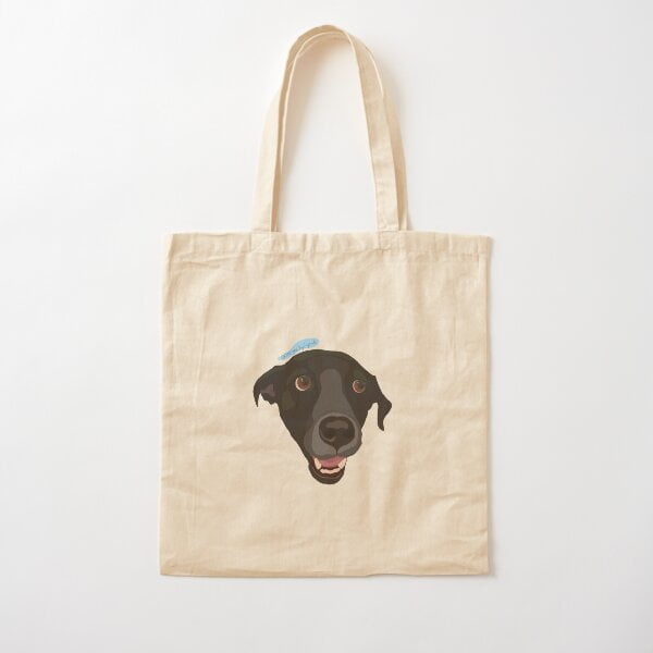 Black Lab Portrait Canvas Tote Bags, Reusable Shopping Bag - Walmart.com
