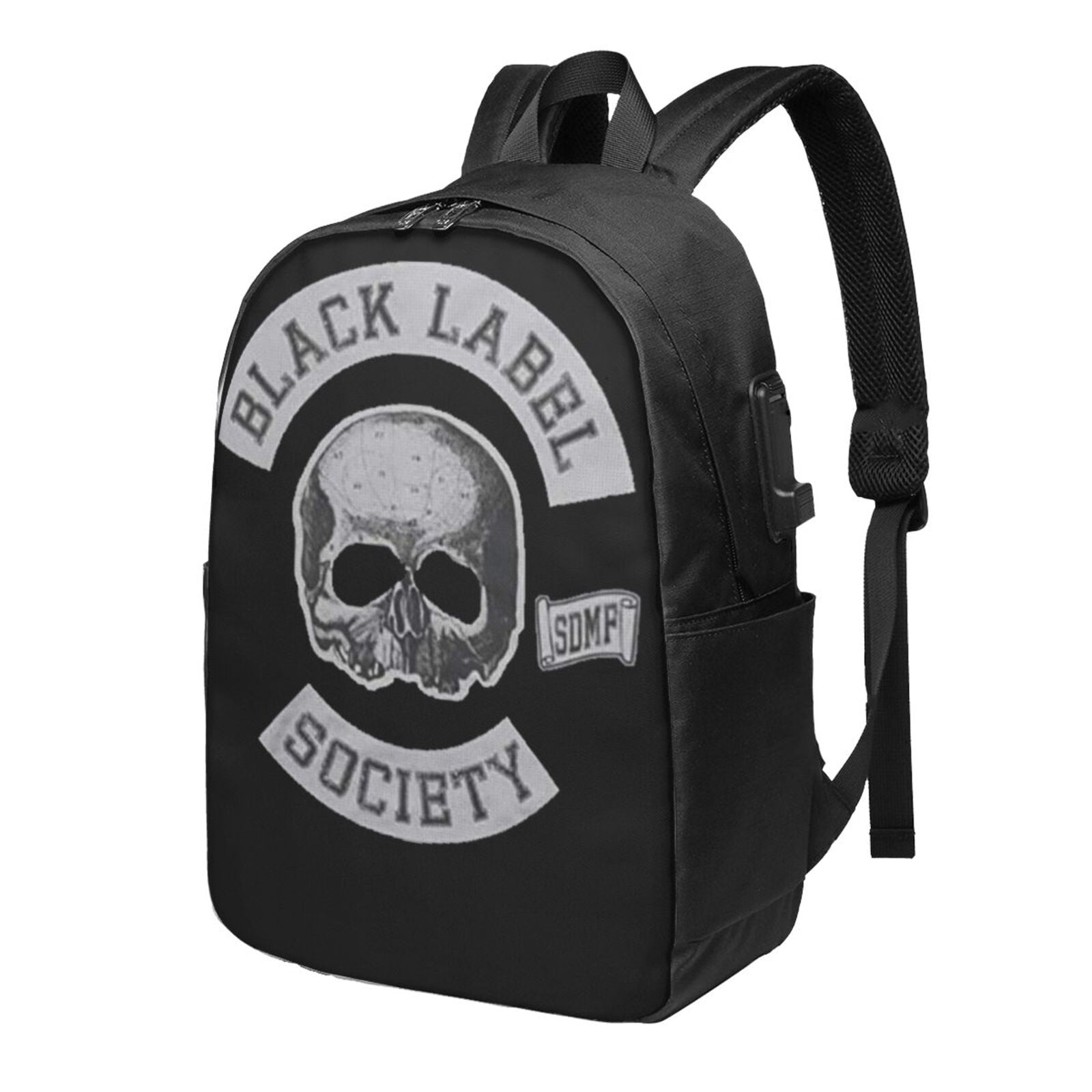 Black Label Backpack Fashion Travel Backpack Laptop Backpack 17 Inch ...