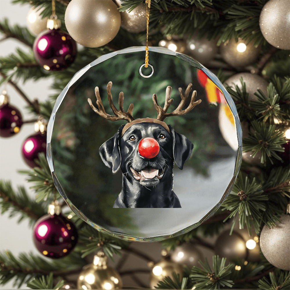 Black Labrador Black Labrador Dog Mom Ornament, Room Decoration #1662 ...