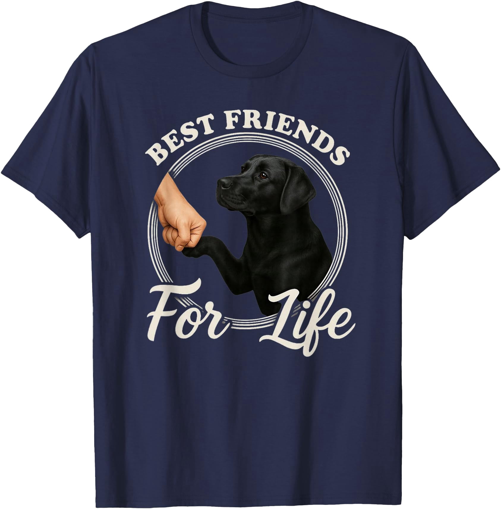 Black Labrador Dog Lover Design Beautiful Black Lab T-Shirt - Walmart.com