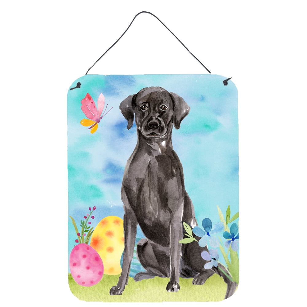 Black Labrador Easter Wall or Door Hanging Prints - Walmart.com