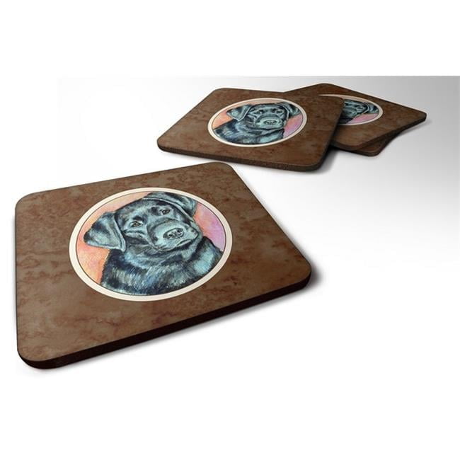 Black Labrador Foam Coaster, Set of 4 - Walmart.com