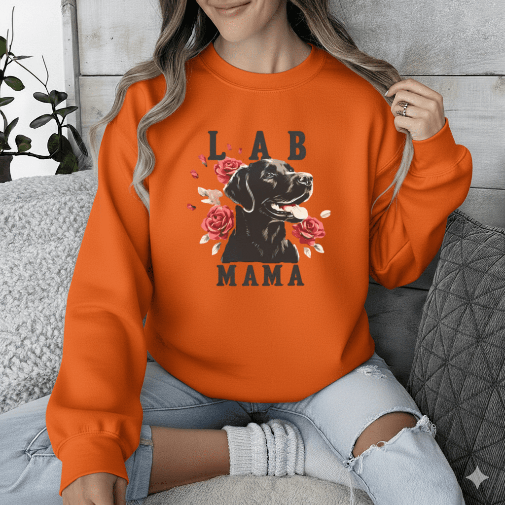 Black Labrador Portrait Classic Retriever Breed Lover Clean Design ...