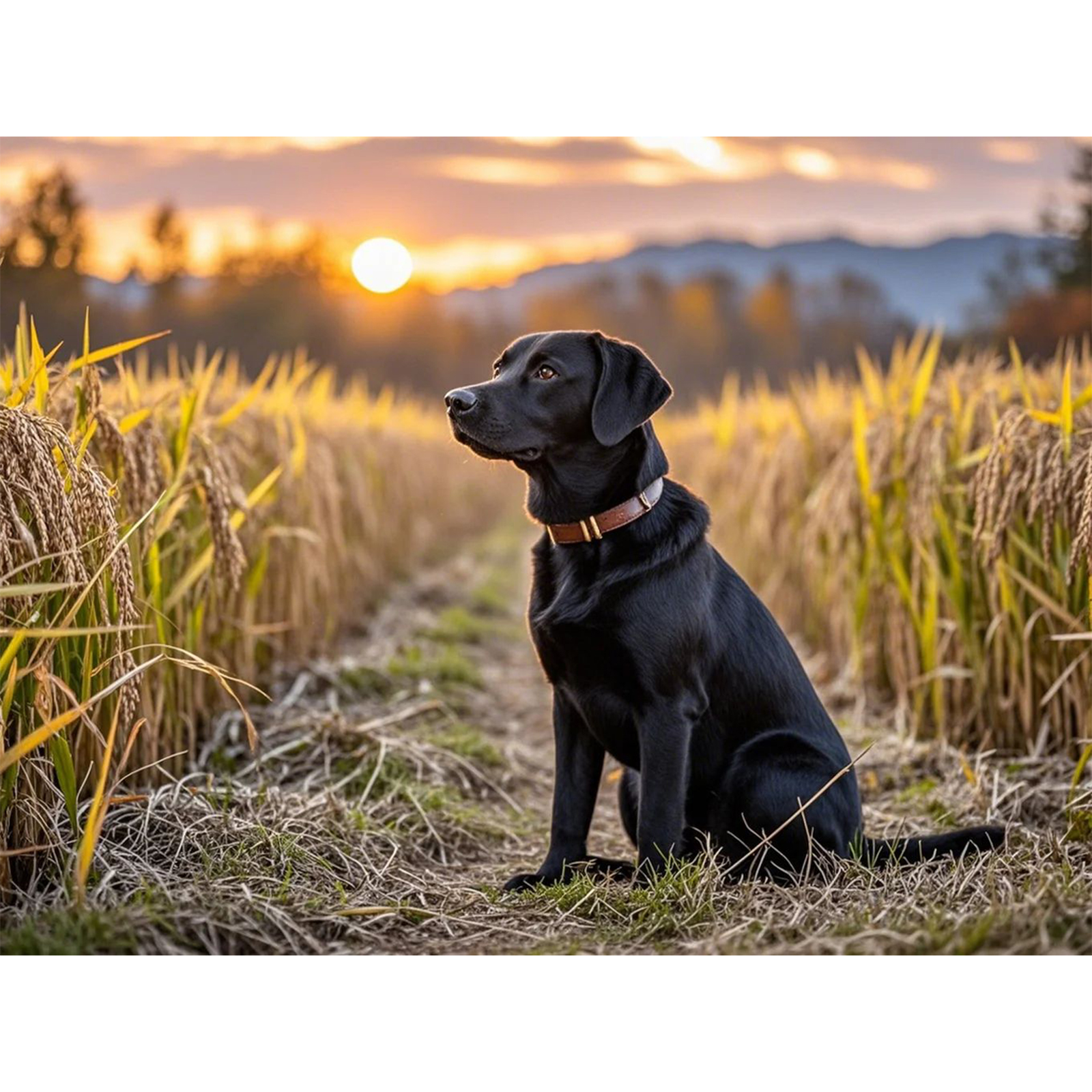 Black Labrador Retriever Diamond Art 5D Diamond Painting DIY Kits Full ...