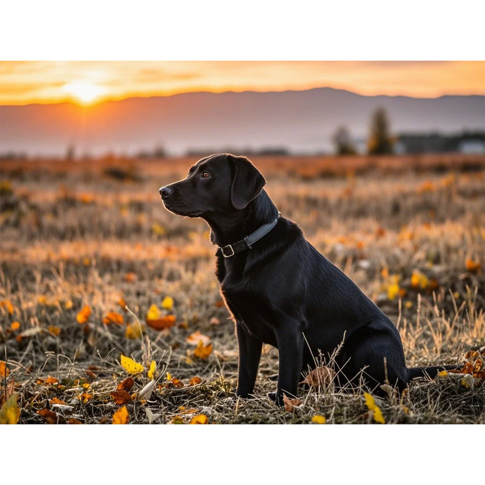 Black Labrador Retriever Diamond Art 5D Diamond Painting DIY Kits Full ...