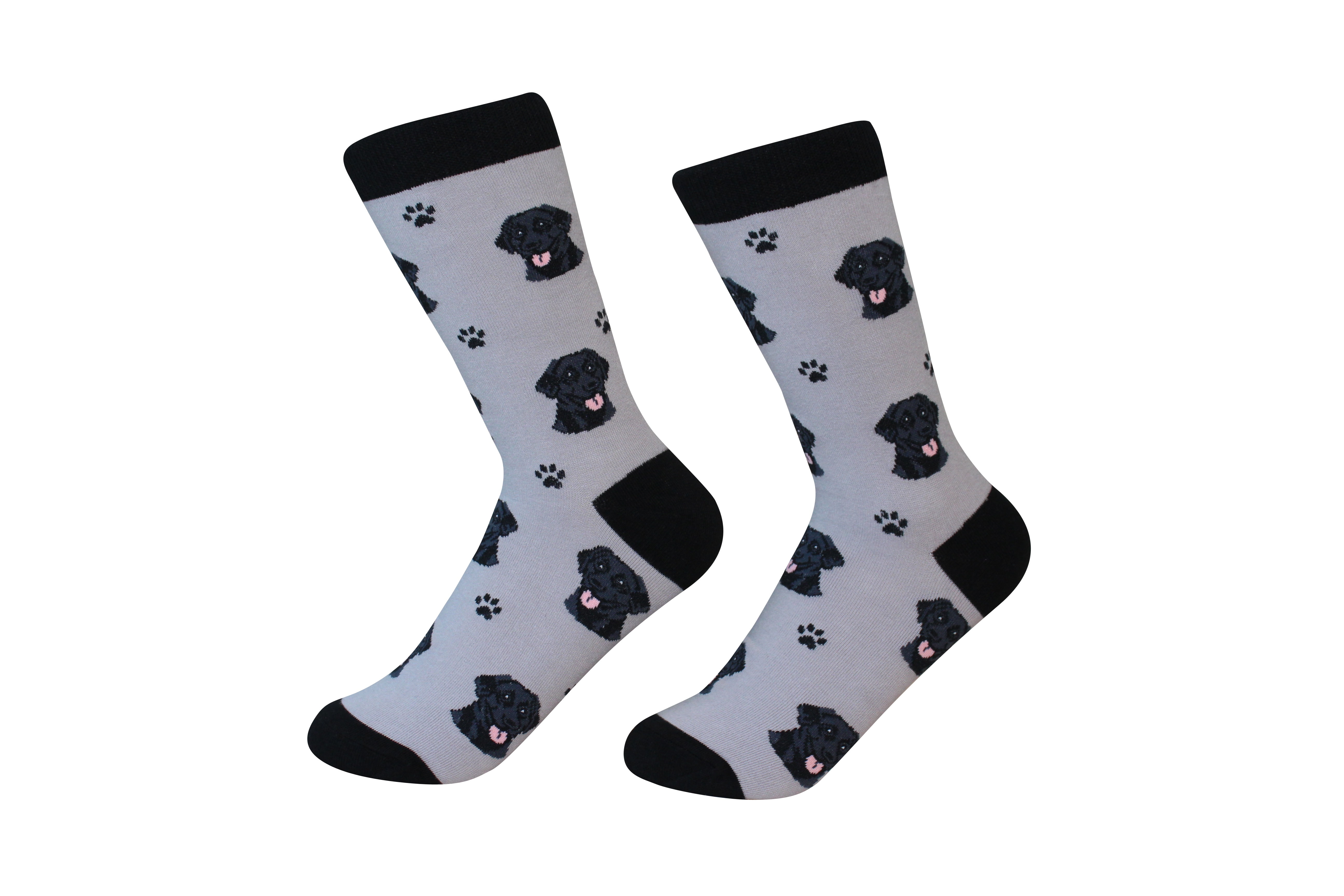 Black Labrador Retriever Dog Breed Socks Unisex Sock Daddy by E&S Pets ...