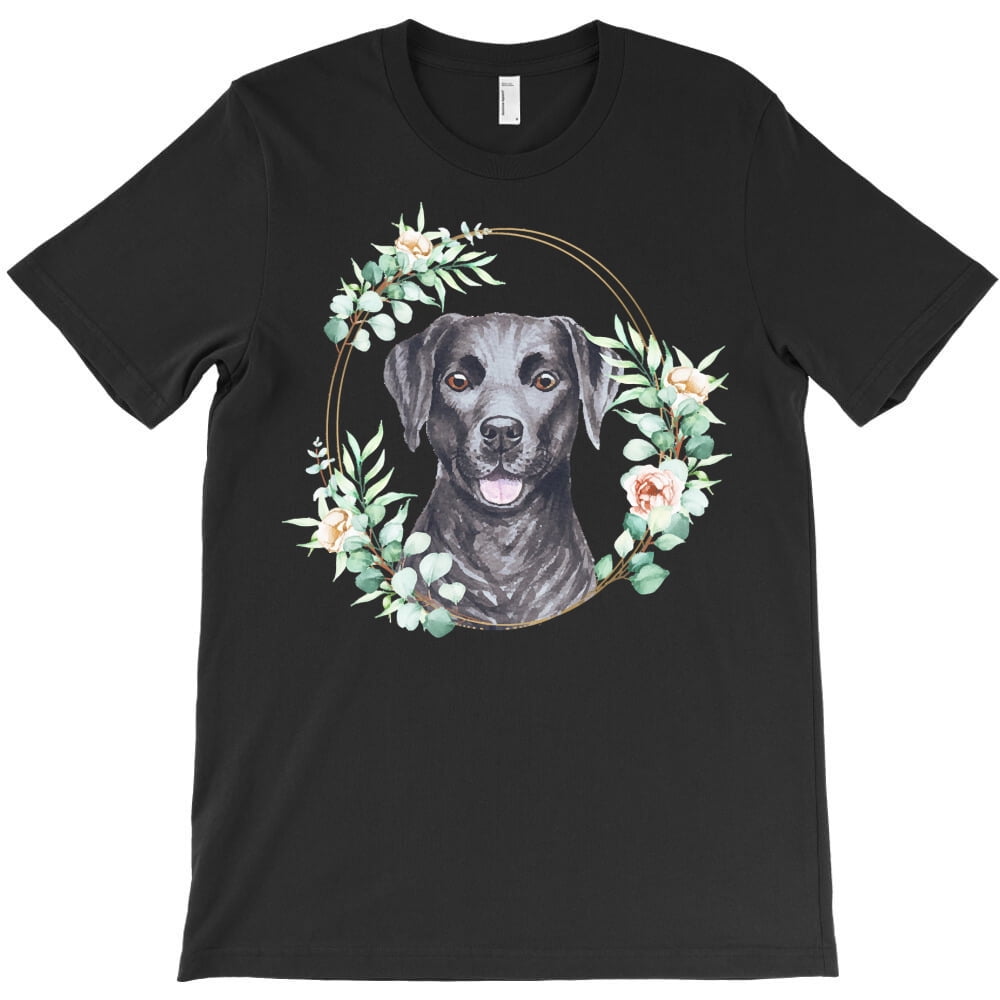 Black Labrador Retriever Dog Portrait Black Labrador G14023 Unisex T ...