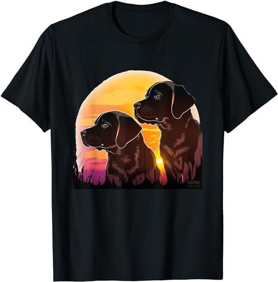 Black Labrador Retriever Puppy Dog Mom Animal T-Shirt - Walmart.com