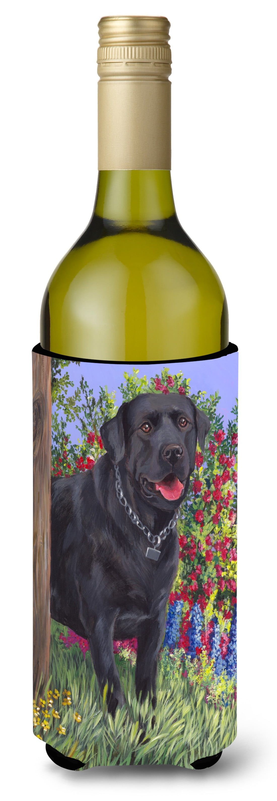 Black Labrador Retriever Wine Bottle Hugger - Walmart.com