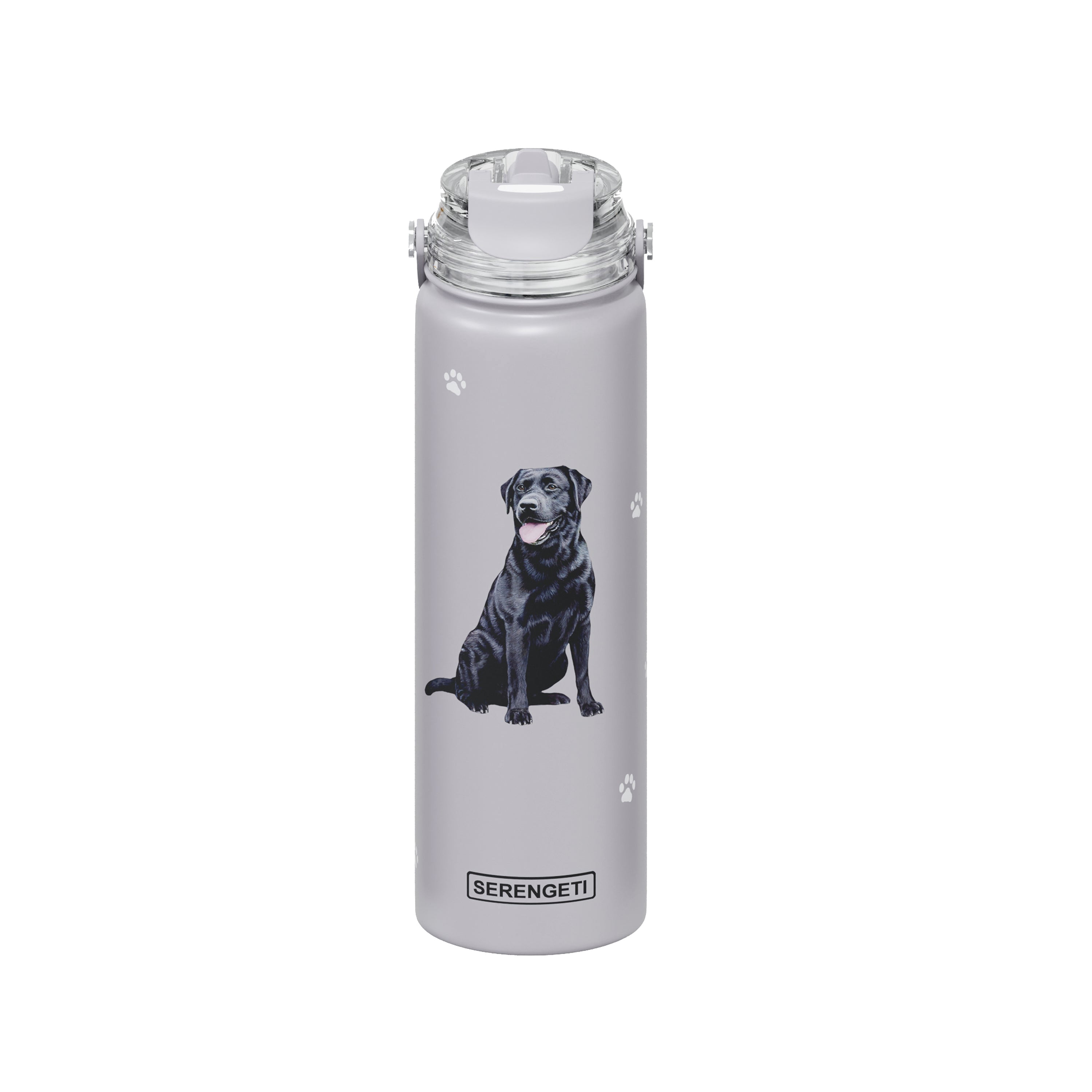 Black Labrador Stainless Steel Water Bottle 24 Oz. SERENGETI - Walmart.com