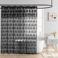 Black Lace Shower Curtain Luxury Vintage Sheer Shower Curtain with ...