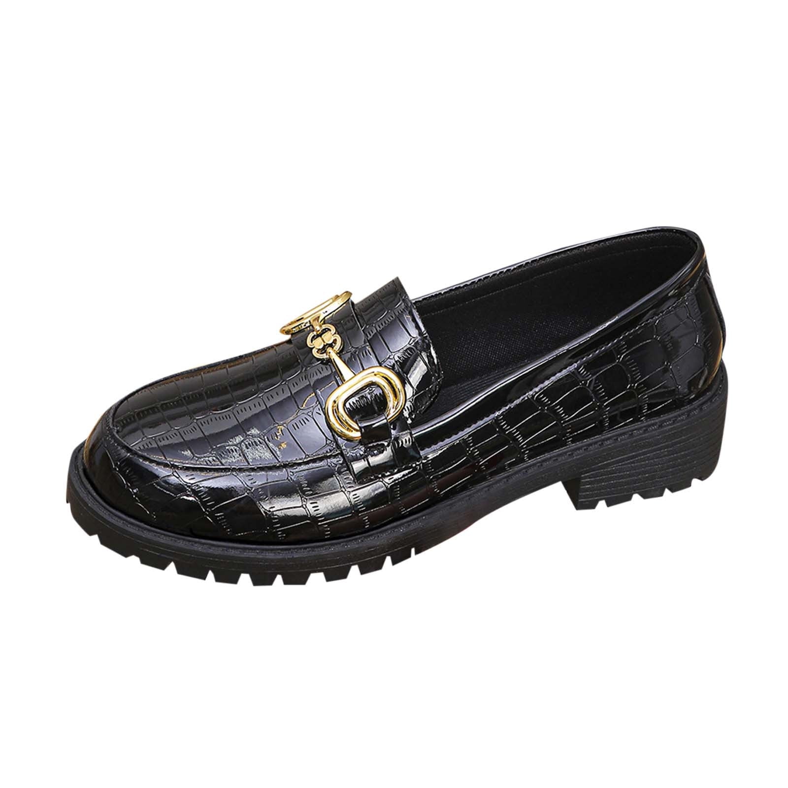 Black Ladies Beach Slippers With Round Toe And Metal Detail For Comfort ...