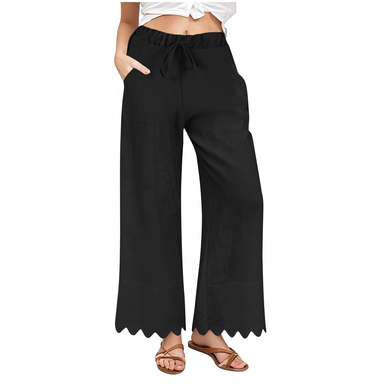Black Ladies Button Up Coveralls Trousers Pants Unitard for Women Faux ...