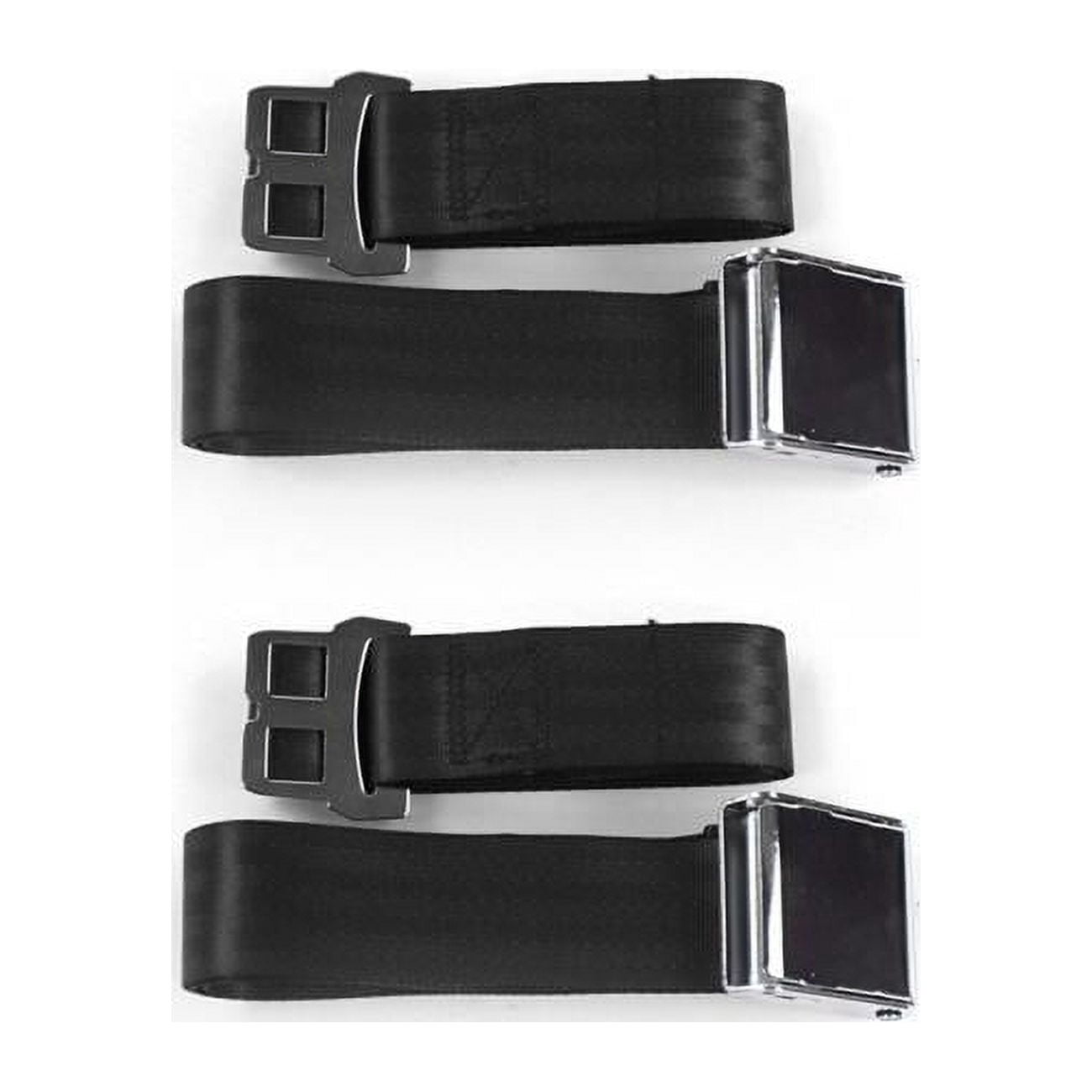 Black Lap Bucket Seat Belt Kit for 1963-1991 Jeep Wagoneer Airplane 2 ...