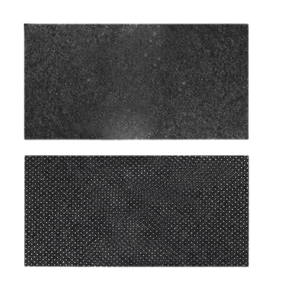 Black Large Gaming Mouse Pad With Non-Slip Rubber Base, Drip Plastic ...