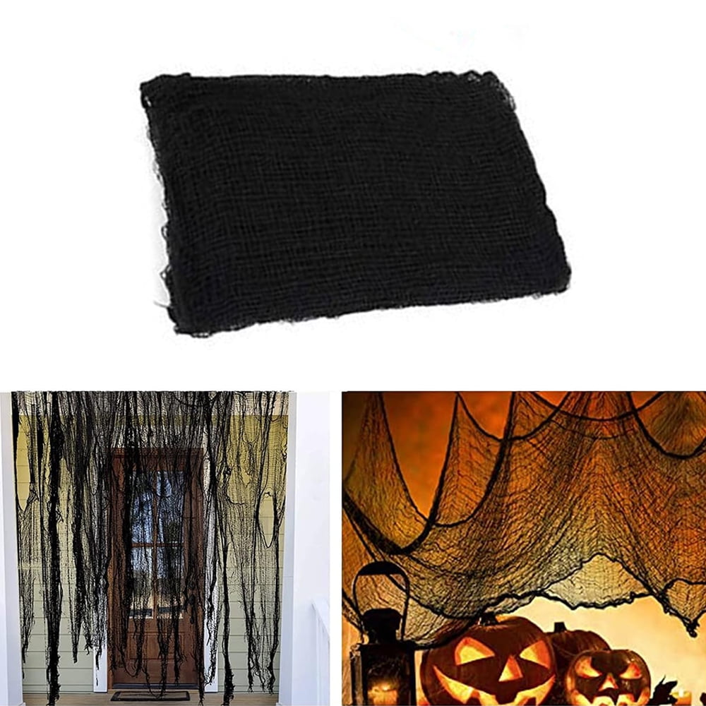 Black Large Halloween Scary Creepy Cloth Halloween Party Haunted House ...