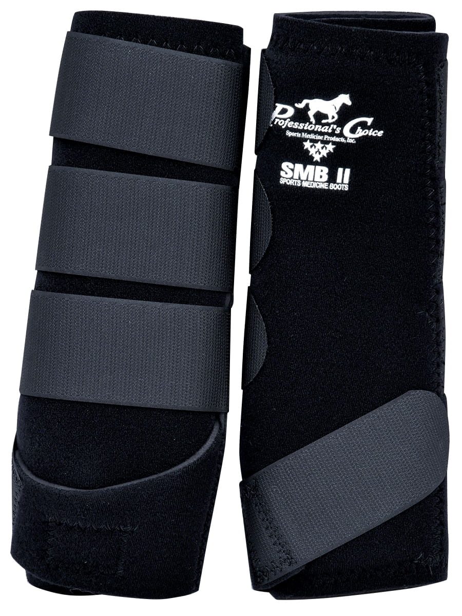 Black Large Professional Choice Tack Smb 2 Sports Medicine Horse Boots ...
