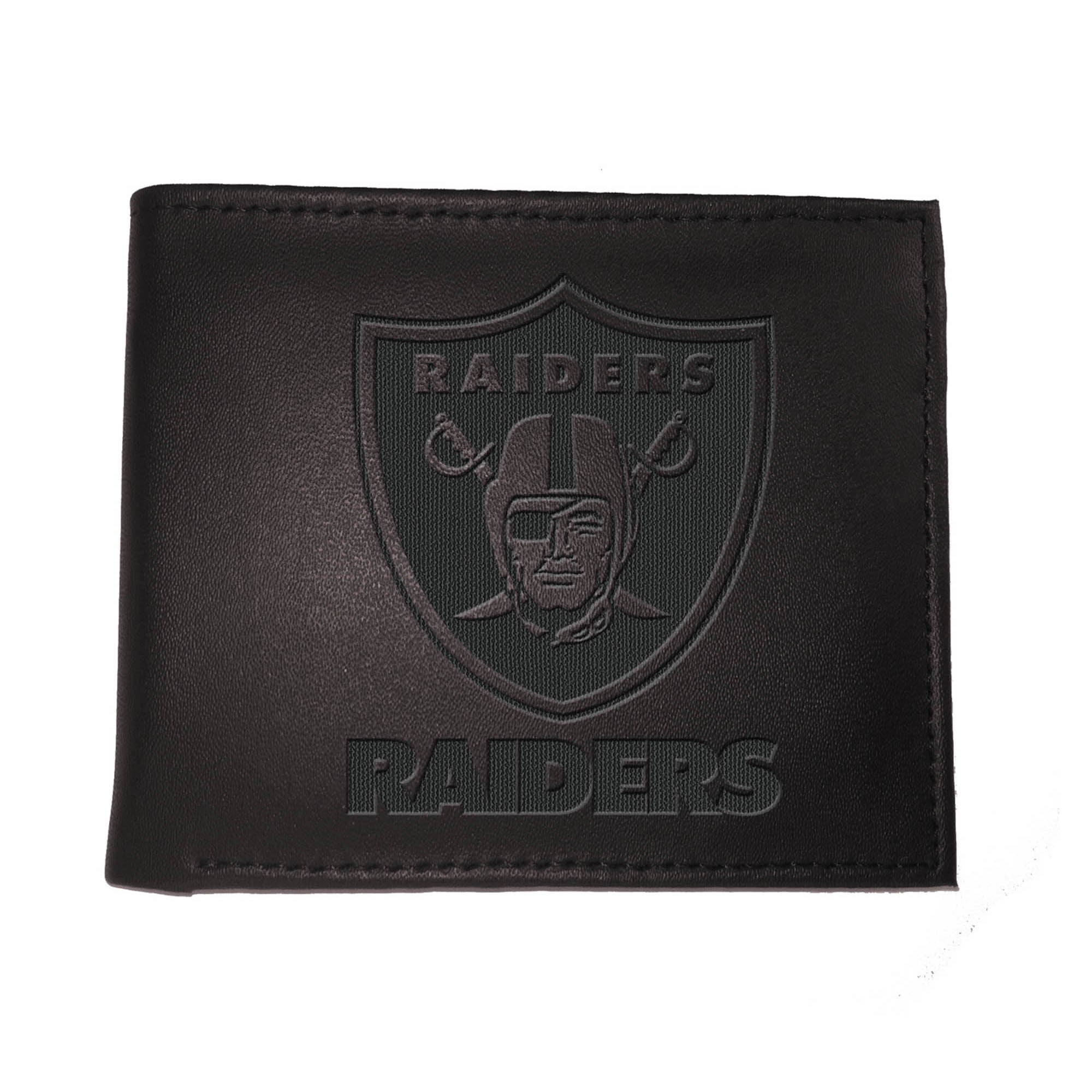 Black Las Vegas Raiders Hybrid Bi-Fold Wallet - Walmart.com
