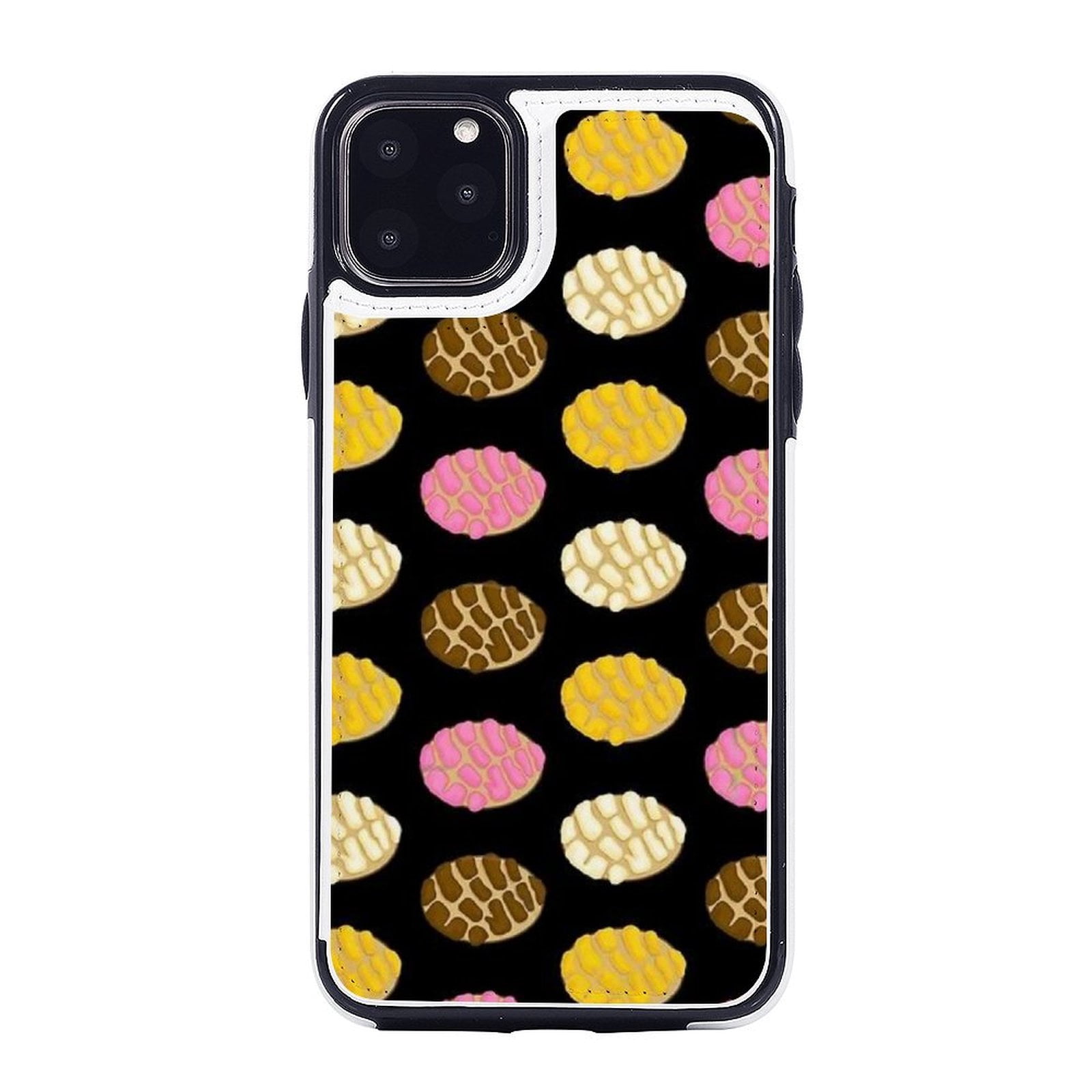 Black Latino Concha Mexican Bread Pan Leather Wallet Case for iPhone 16 ...