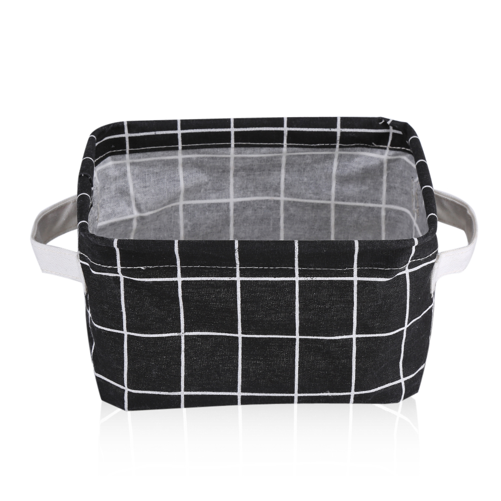 Black Lattice Foldable Laundry Basket - Convenient Storage Solution for ...