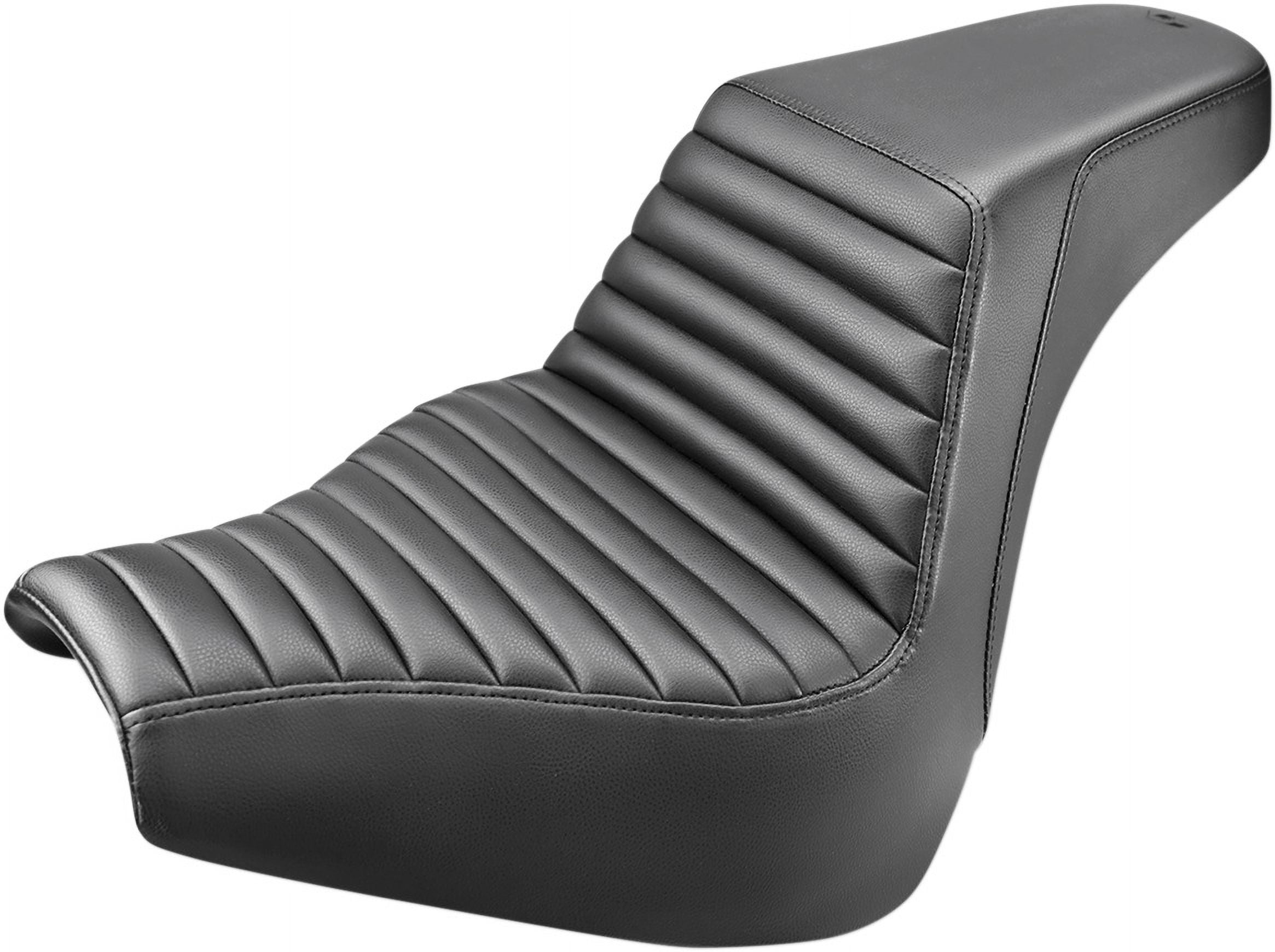 Black Lattice-Stitch Step-Up Seat - Walmart.com