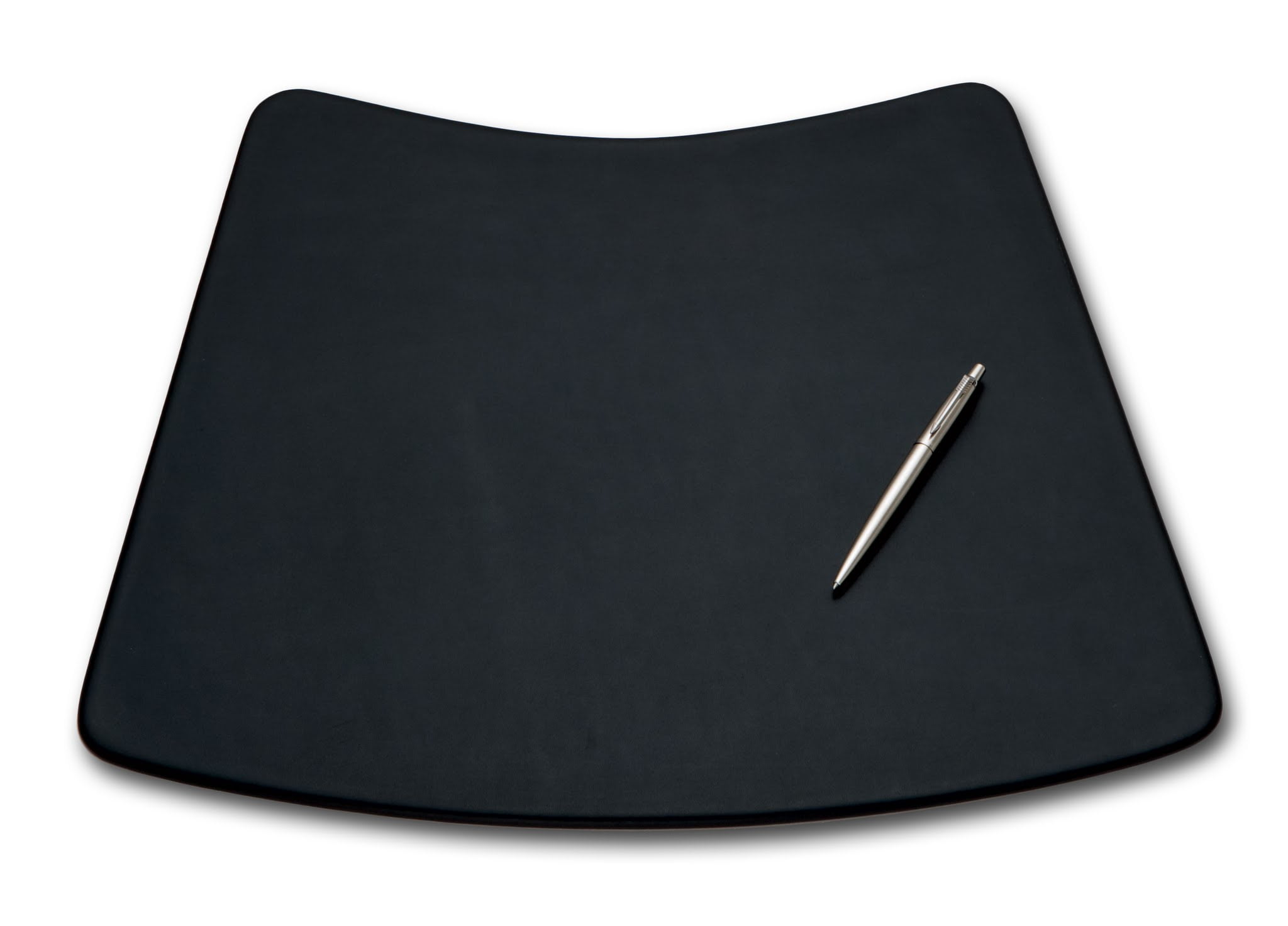 Black Leather 17 x 14 Conference Pad for Round Table - Walmart.com