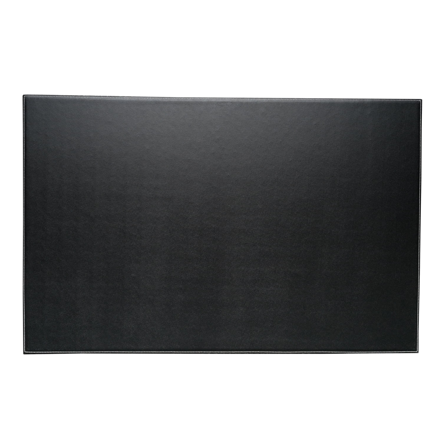 Black Leather 18"x28" Desk Pad. - Walmart.com