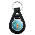Black Leather Dinosaur Train Bugs on a Stick Buddy T-Rex Keychain ...