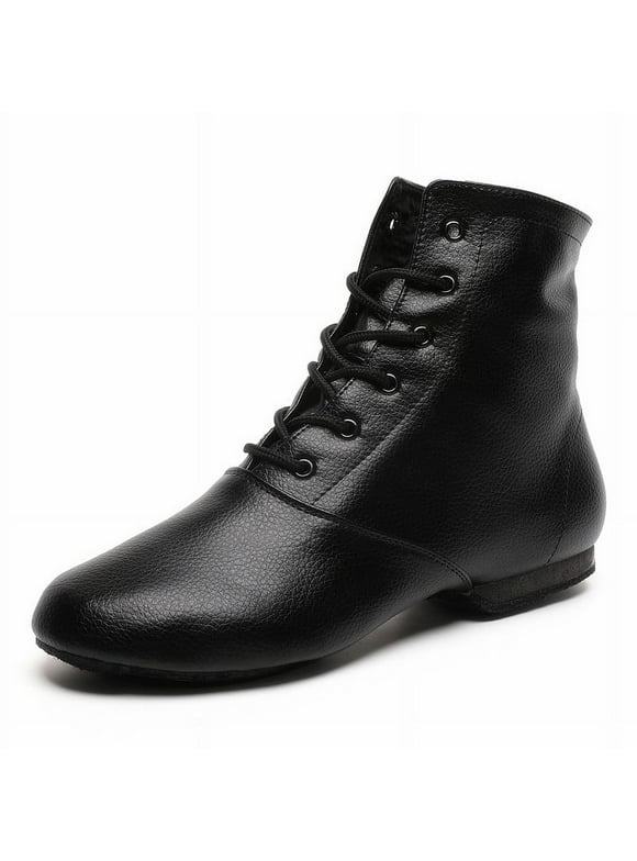 Mens Leather Sole Shoes Dancing