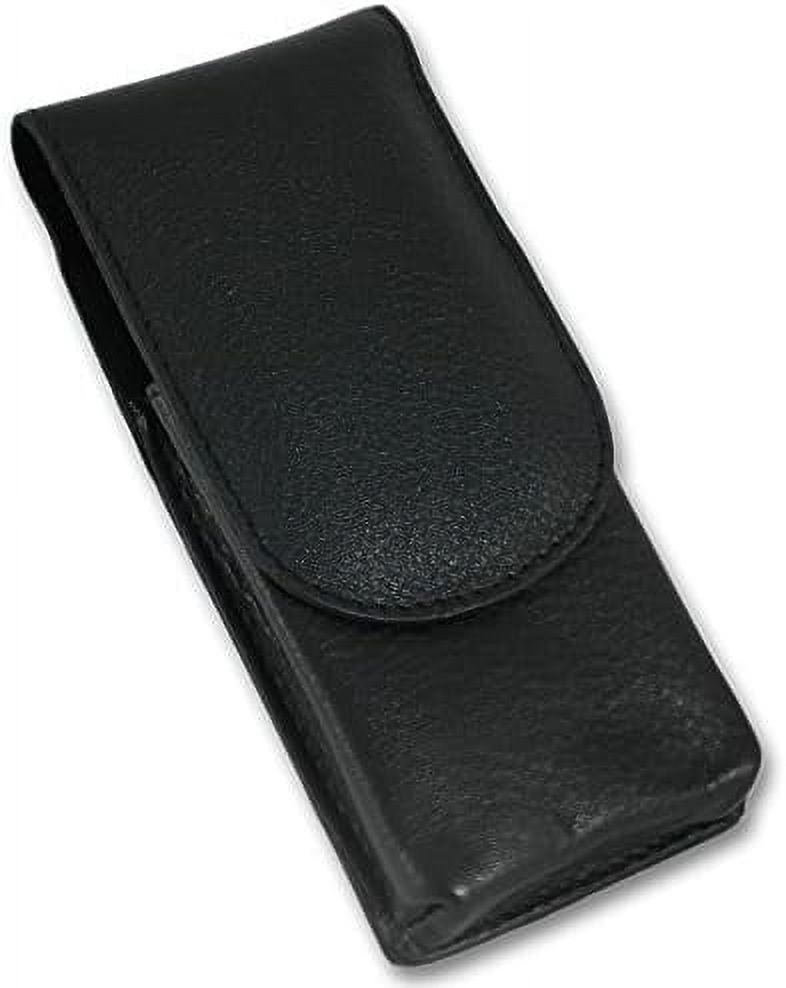 Black Leather Safety Razor Travel Case - Walmart.com