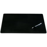Black Leatherette 24 x 19 Desk Mat without Rails - Walmart.com