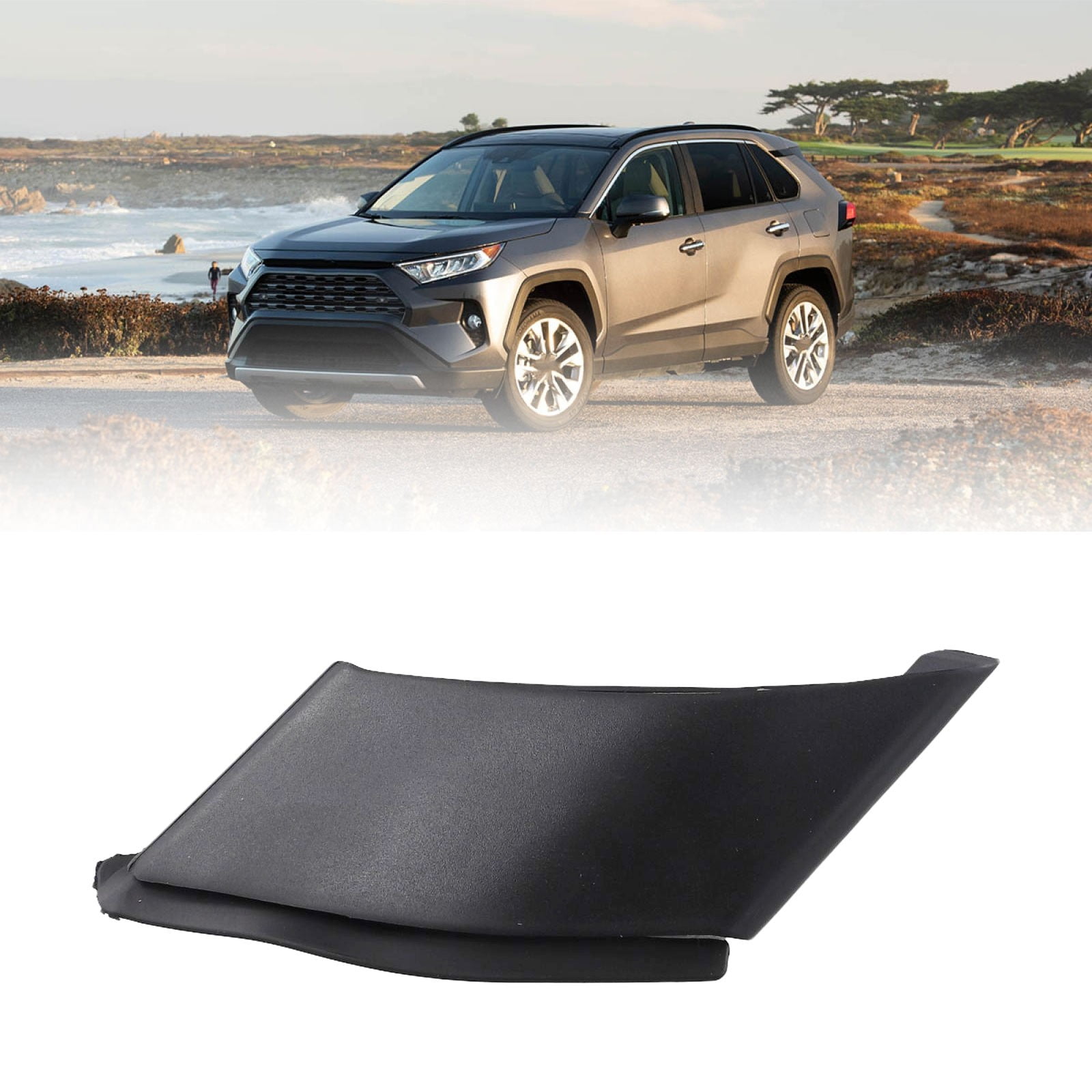 Black Left A-pillar Trim Panel Cover For Toyota For RAV4 2019-2023 ...