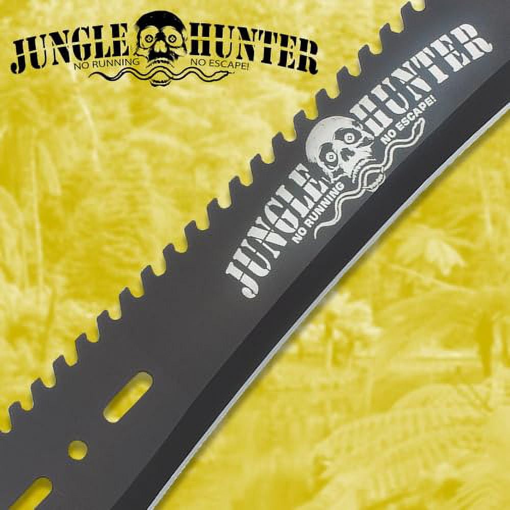 Black Legion Jungle Hunter® Machete with Nylon Sheath and Lanyard Cord ...