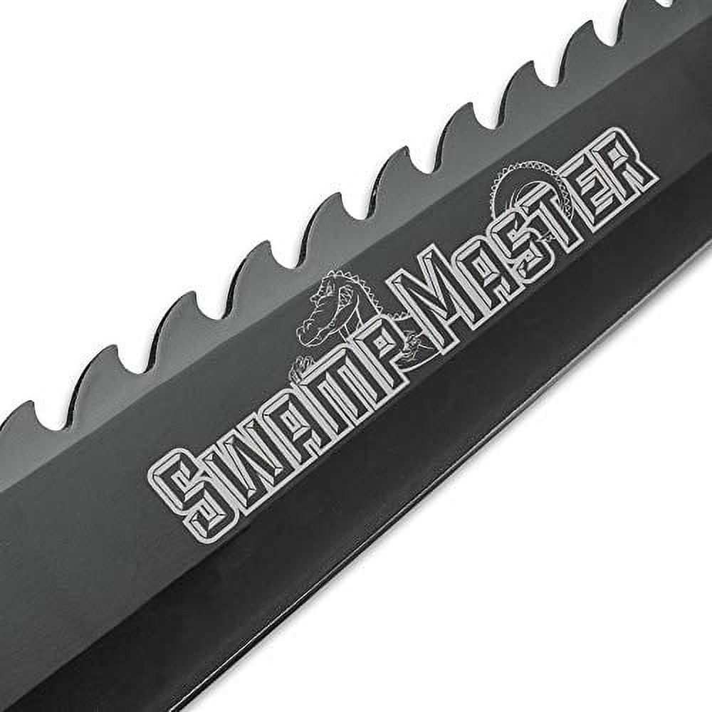 Black Legion Swamp Master Machete Knife with Sheath - Stainless Steel ...