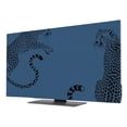 Black Leopard Print TV Cover for 32 Inch Screen,Stretch Fabric ...