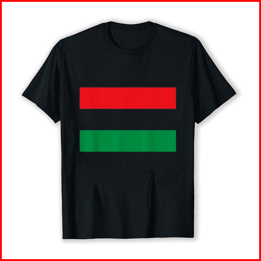 Black Liberation Flag Pan-African Social Justice Unisex T-Shirt, up to ...