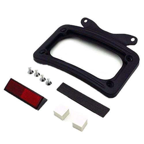 Black License Plate Frame Bracket for Harley Street Glide Road King ...