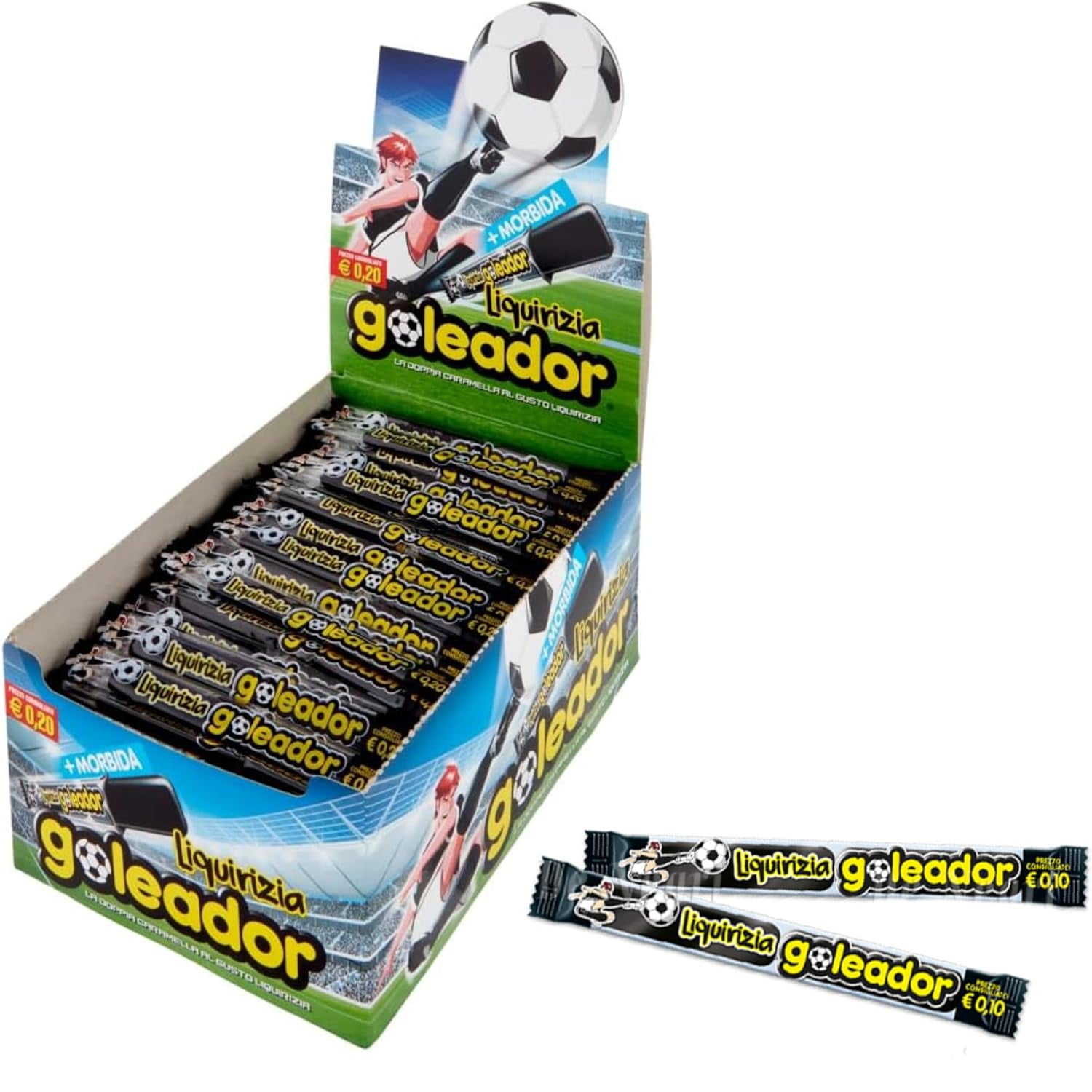 Black Licorice Candy Made in Italy 200pc - Italian Candy Individually ...