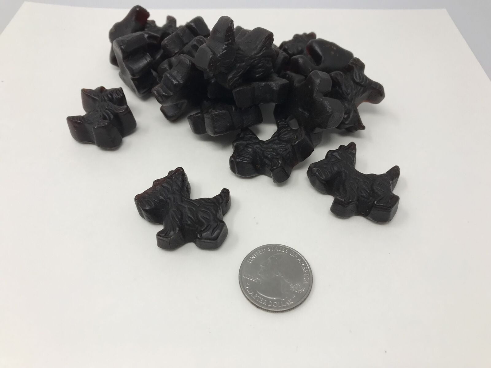 Black Licorice Scottie Dogs 1 pound licorice juju candy - Walmart.com